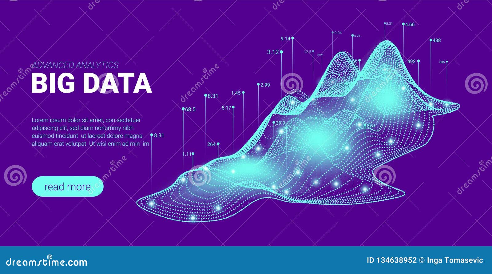 Quantum Bit Visual Concept. Visialization Of Qubit On White Background ...