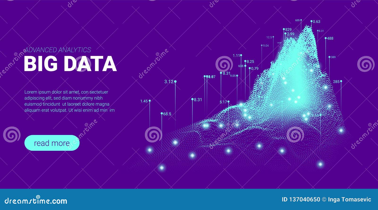 Quantum Bit Visual Concept. Visialization Of Qubit On White Background ...