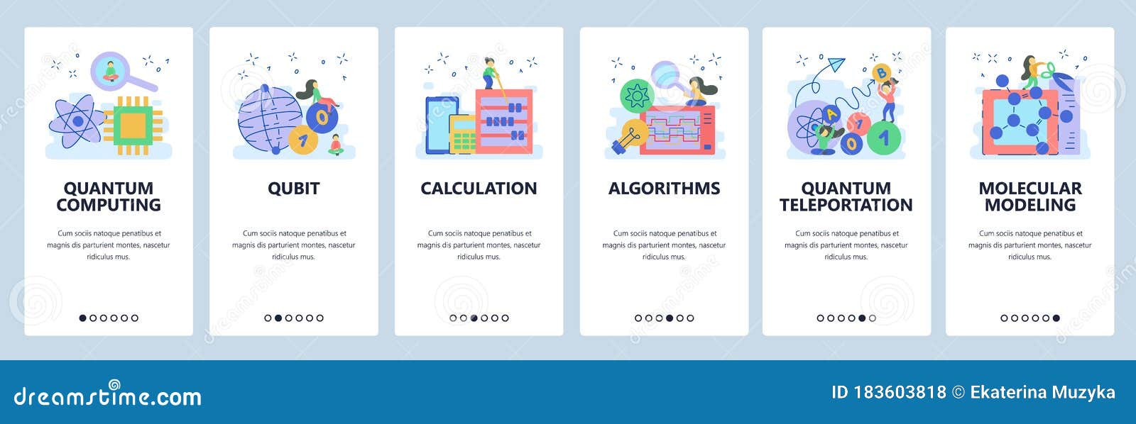 Quantum Computing Systems. Quantum Physics. Deep Learning Artificial Intelligence. Big Data ...