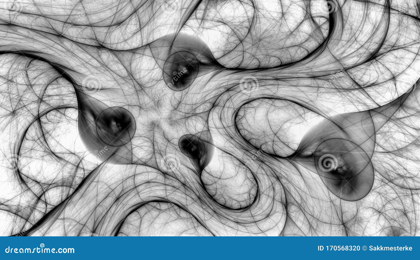 Quantum Correlation Inverted Black and White Abstract Background Stock ...