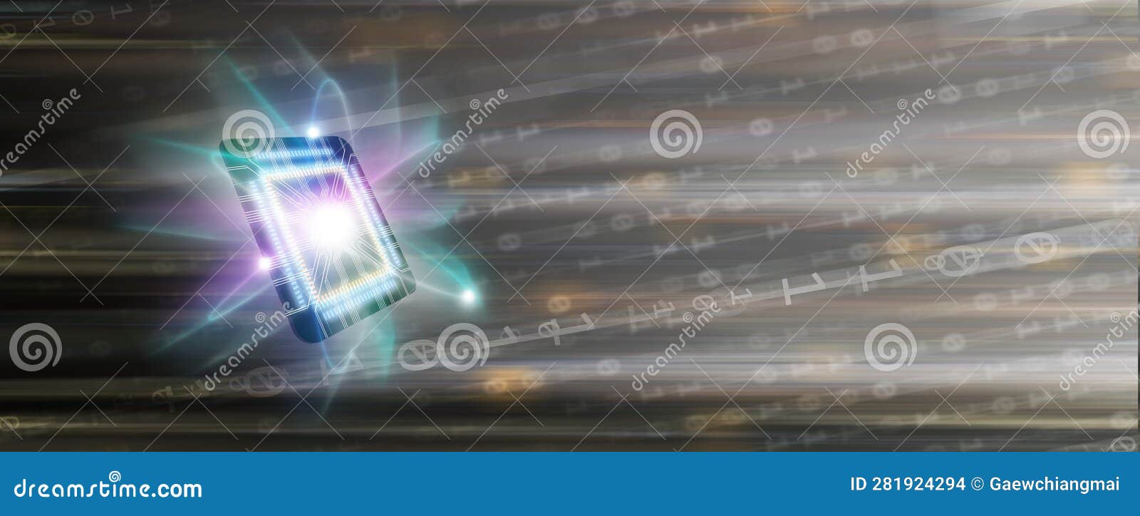 Quantum CPU, Futuristic Processor Computing, Performs at the Fastest ...