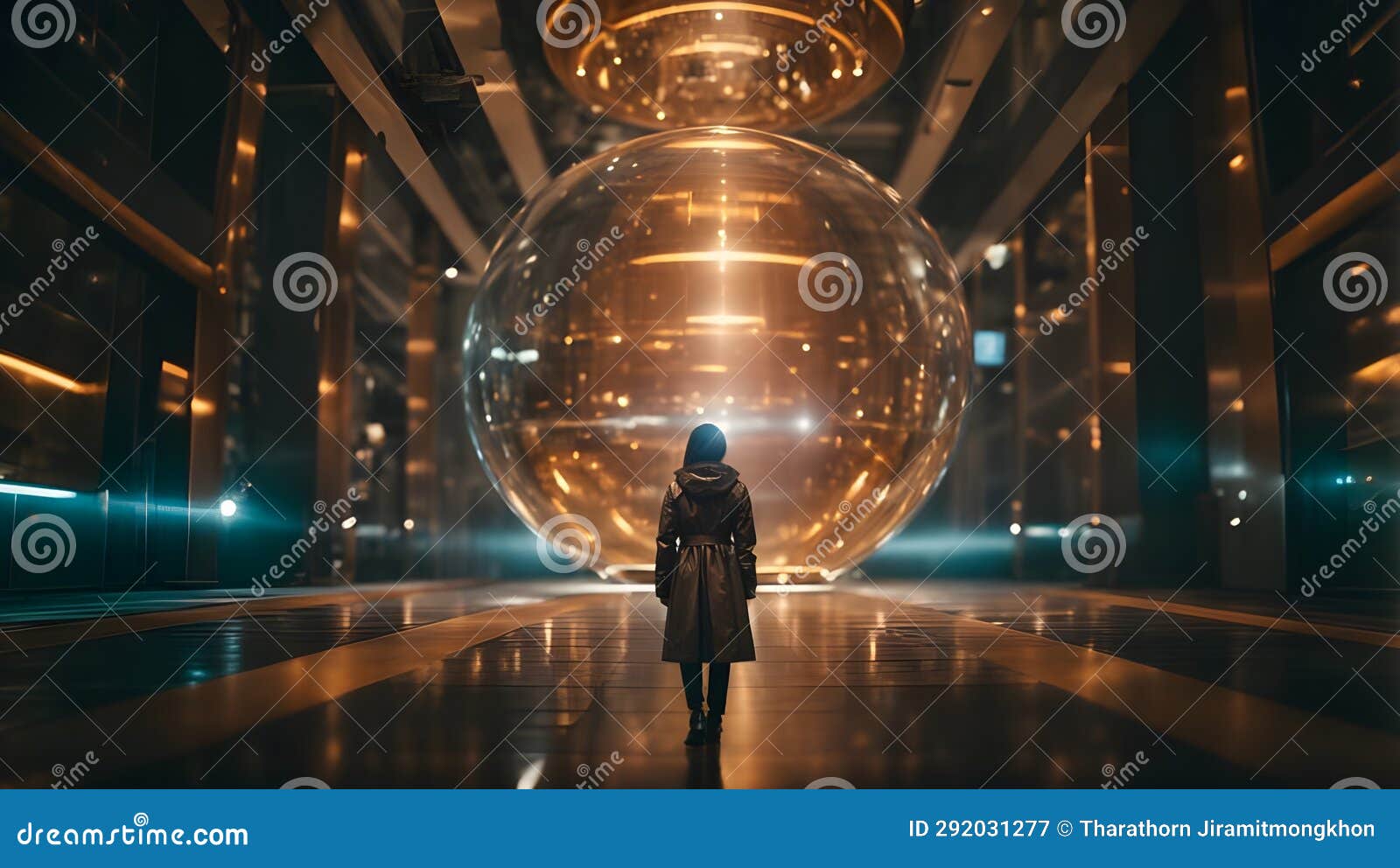 Quantum Elegance: a Visual Ode To the Subatomic Landscape Stock ...