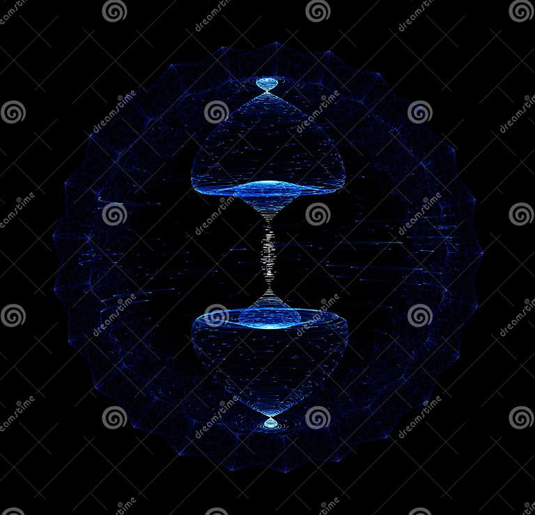 Quantum Energy Coil Visualization Stock Image - Image of representation ...