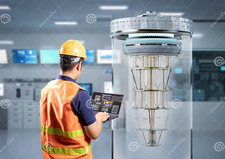 Quantum Engineering Technology with Engineer Develop Quantum Computer ...