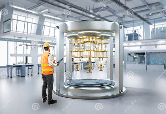 Quantum Engineering Technology with Engineer Develop Quantum Computer ...