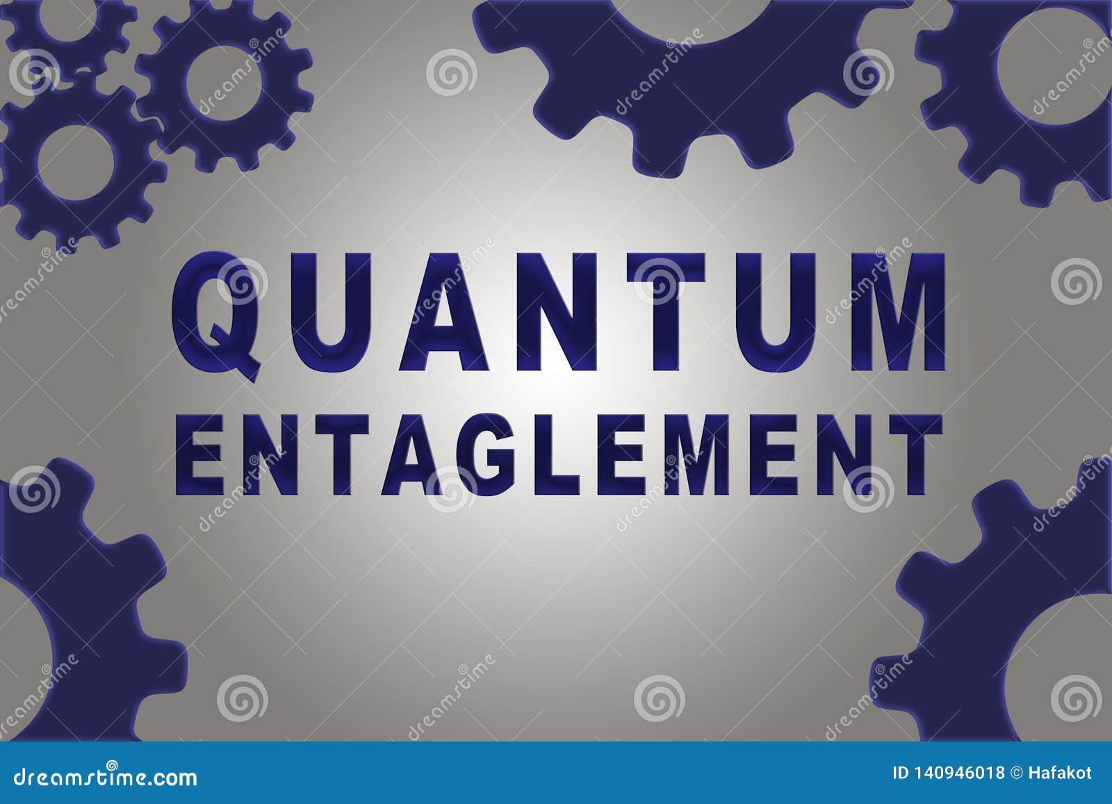 QUANTUM ENTAGLEMENT Concept Stock Illustration - Illustration of ...
