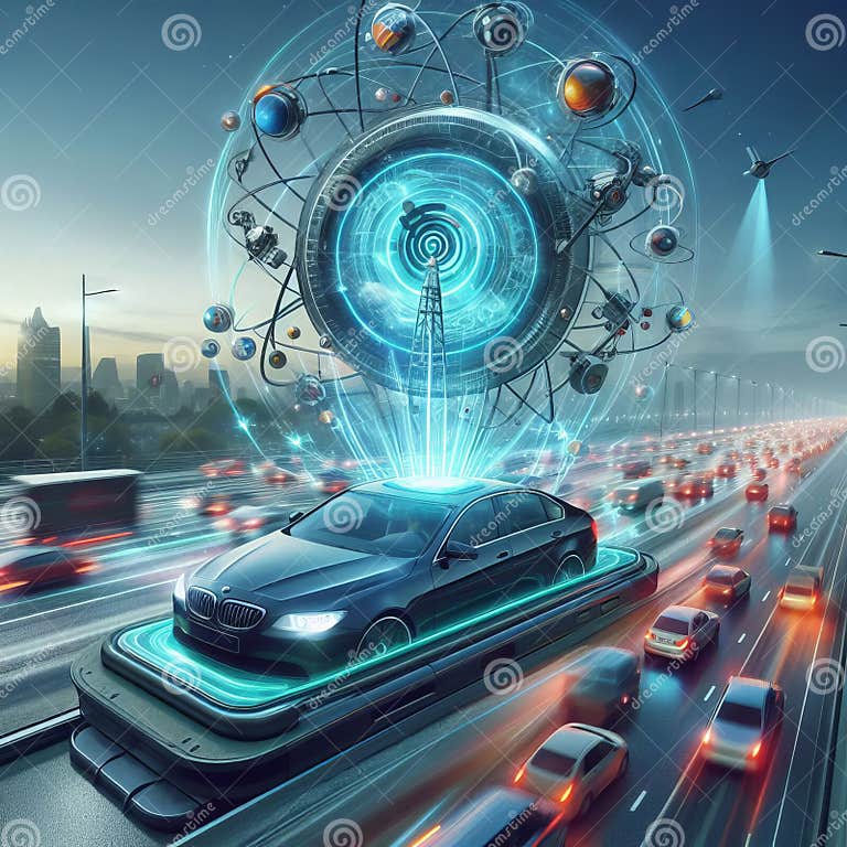 Quantum Entanglement Communicator Instantaneous Communication Ac Stock ...