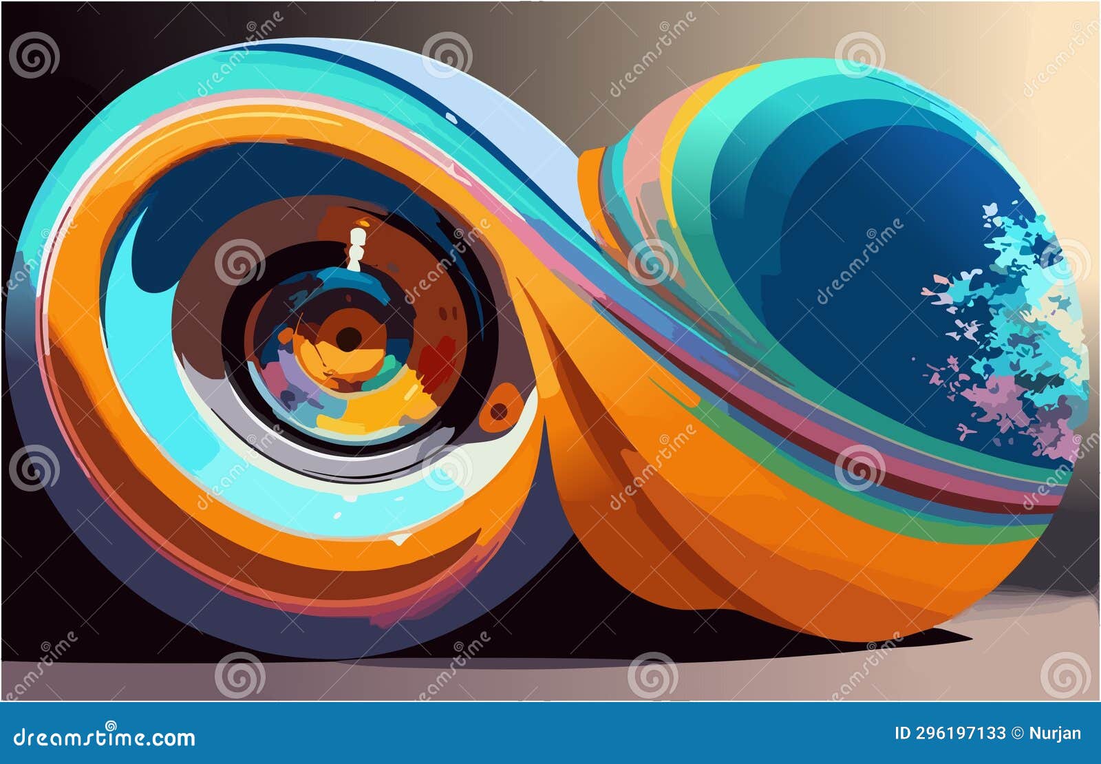 Quantum Entanglement Of Photons Concept Art Illustrations Ai Generated ... Quantum Entanglement Of Photons Concept Art Illustrations Ai Generated ...
