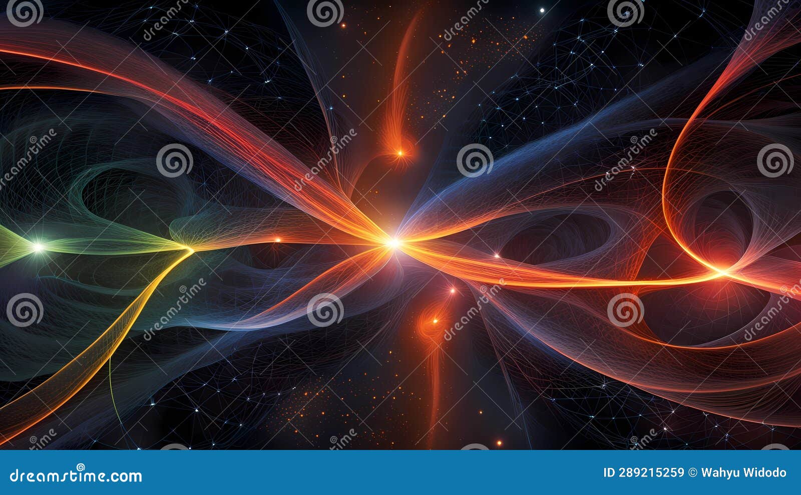 Quantum Entanglement of Photons Concept Art Illustrations Ai Generated ... Quantum Entanglement of Photons Concept Art Illustrations Ai Generated ...