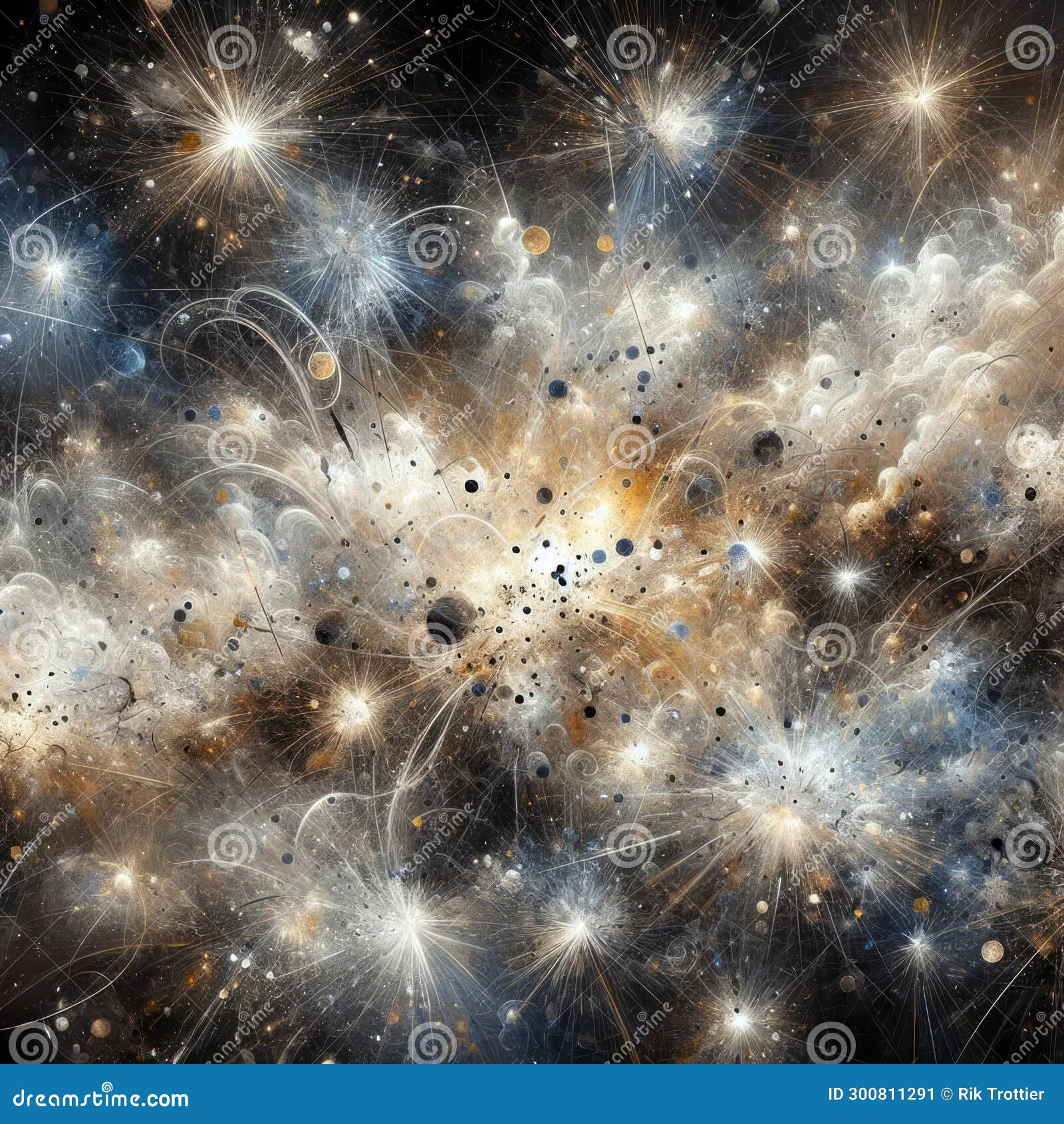 Flux Of Quantum Particles Stock Photography | CartoonDealer.com #94782584