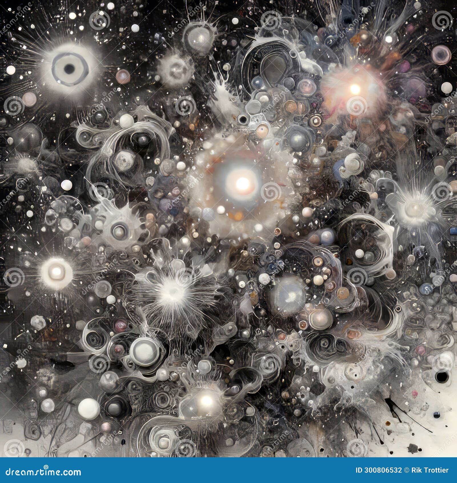 Quantum fluctuations stock illustration. Illustration of uncertainty ...