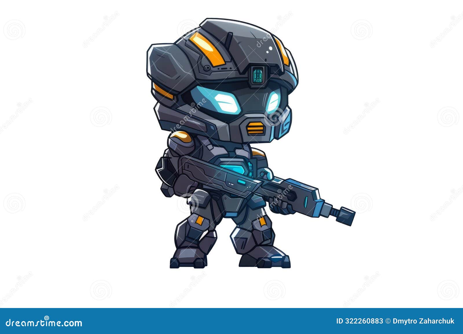 Quantum Guardian, A Next-generation Warrior Equipped With Advanced ...