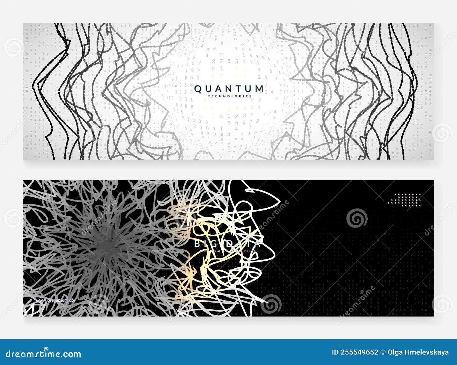 Quantum Innovation Computer. Digital Technology Stock Vector ...