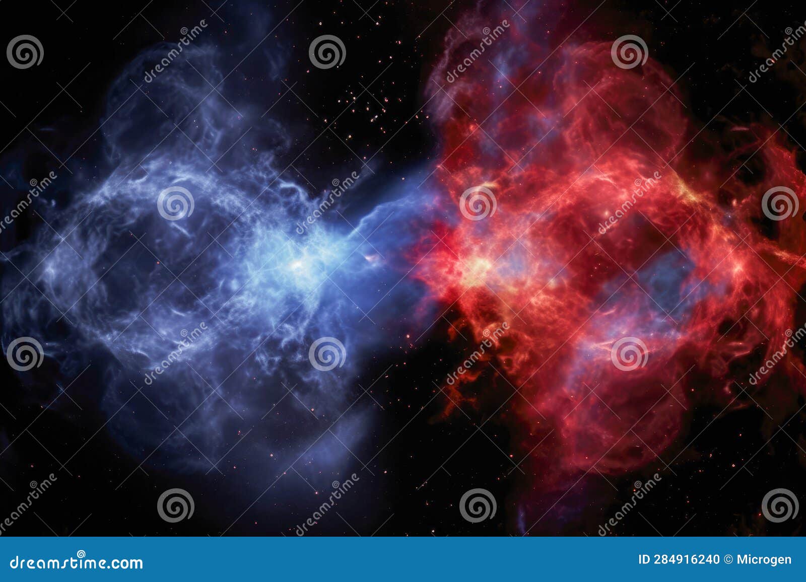 Quantum interference stock illustration. Illustration of particles ...