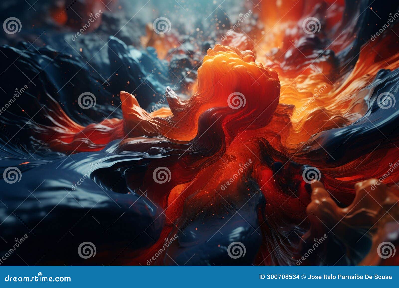 Quantum Leap through Abstract Dimensions Where Stock Illustration ...