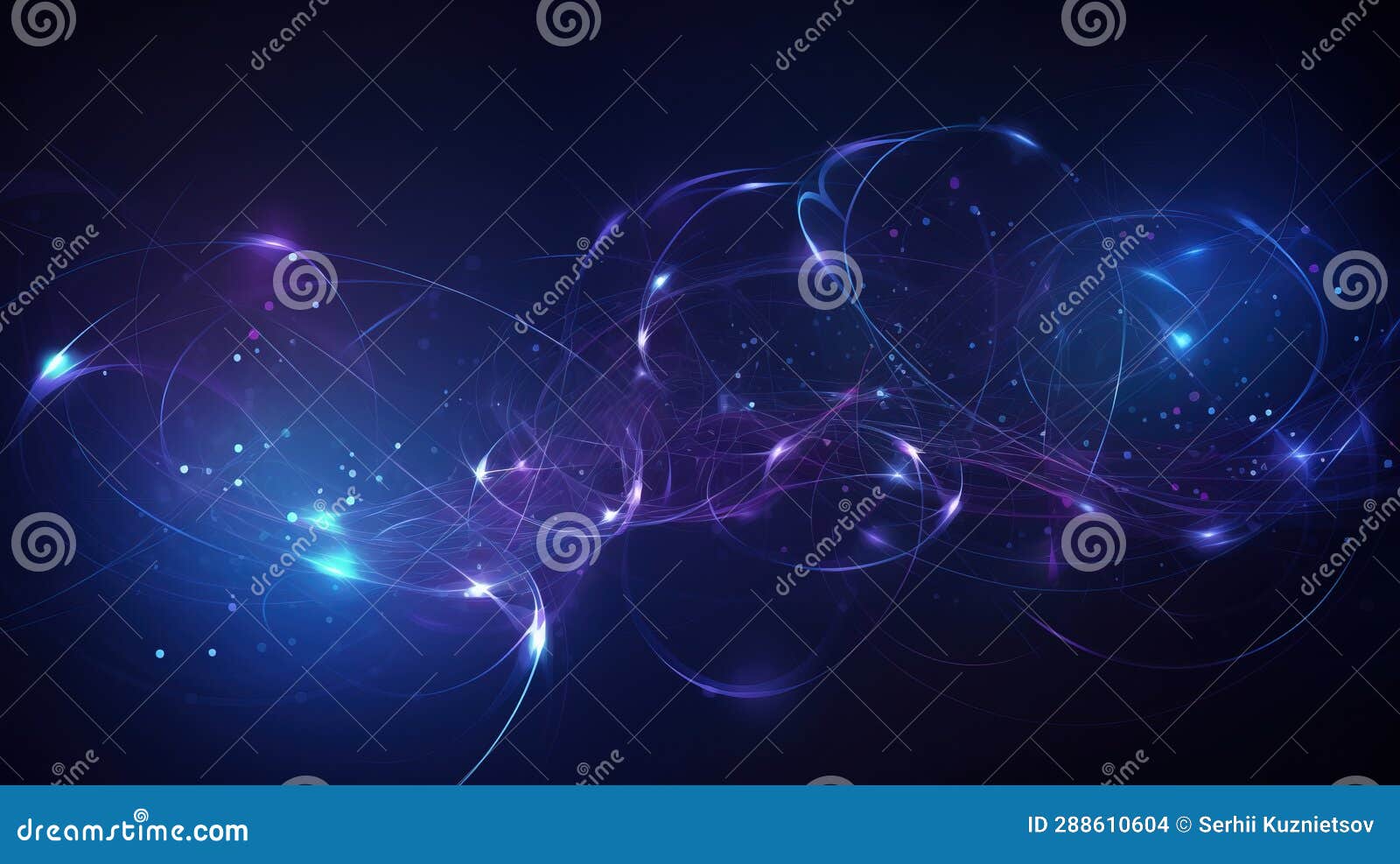 Quantum Mechanics, Scientific Concept Of Modern Physics. AI Generated ...