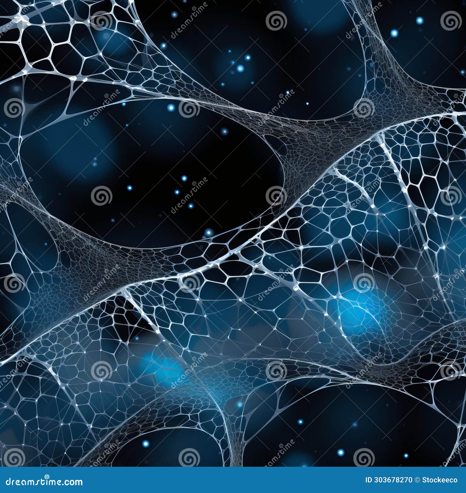 Quantum Networking Background With Fractal Fungus And Lace Patterns ...