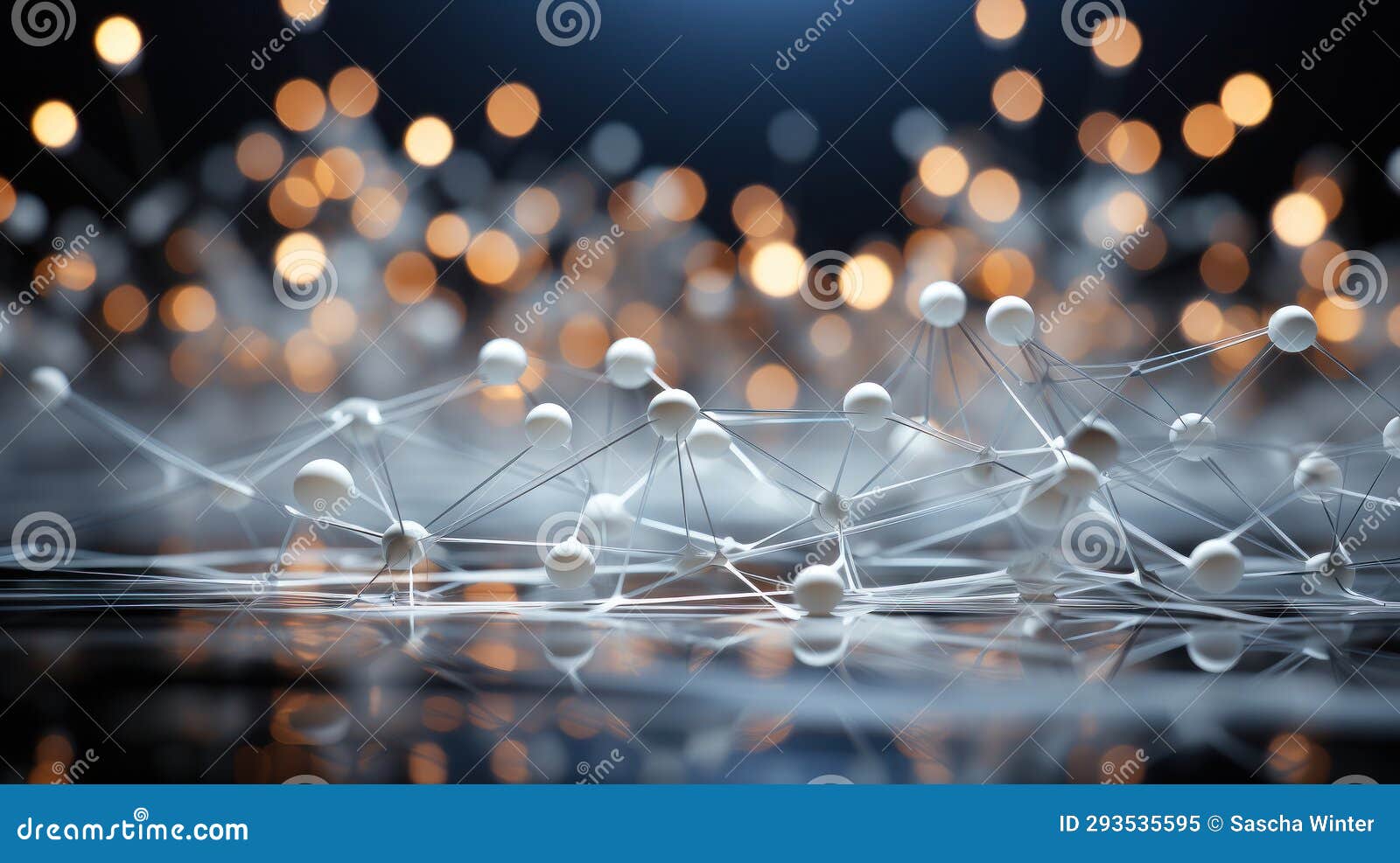 Quantum Nexus: Exploring the Multiverse S Intricate Web Stock Image ...