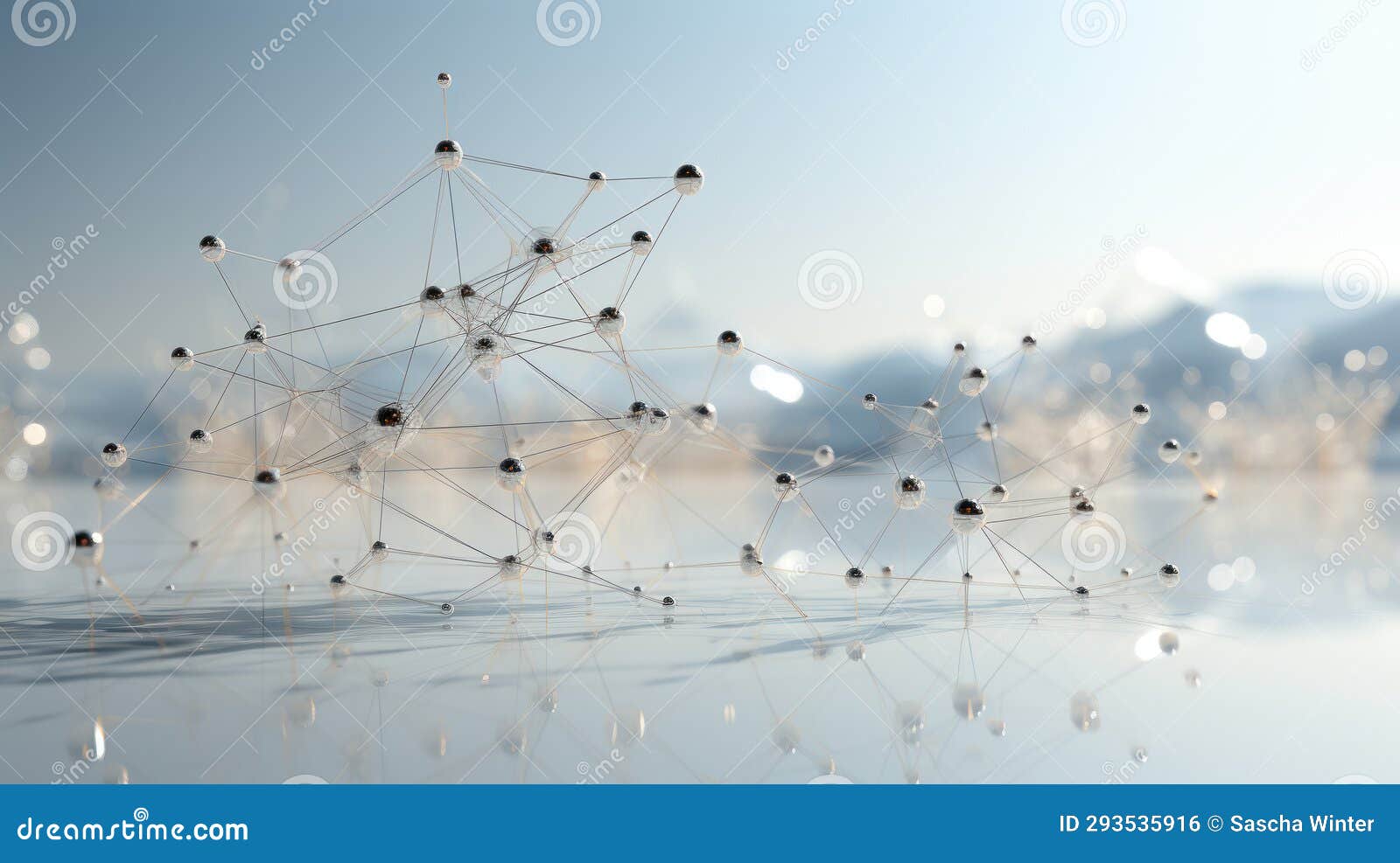 Quantum Nexus: Exploring the Multiverse S Intricate Web Stock Photo ...