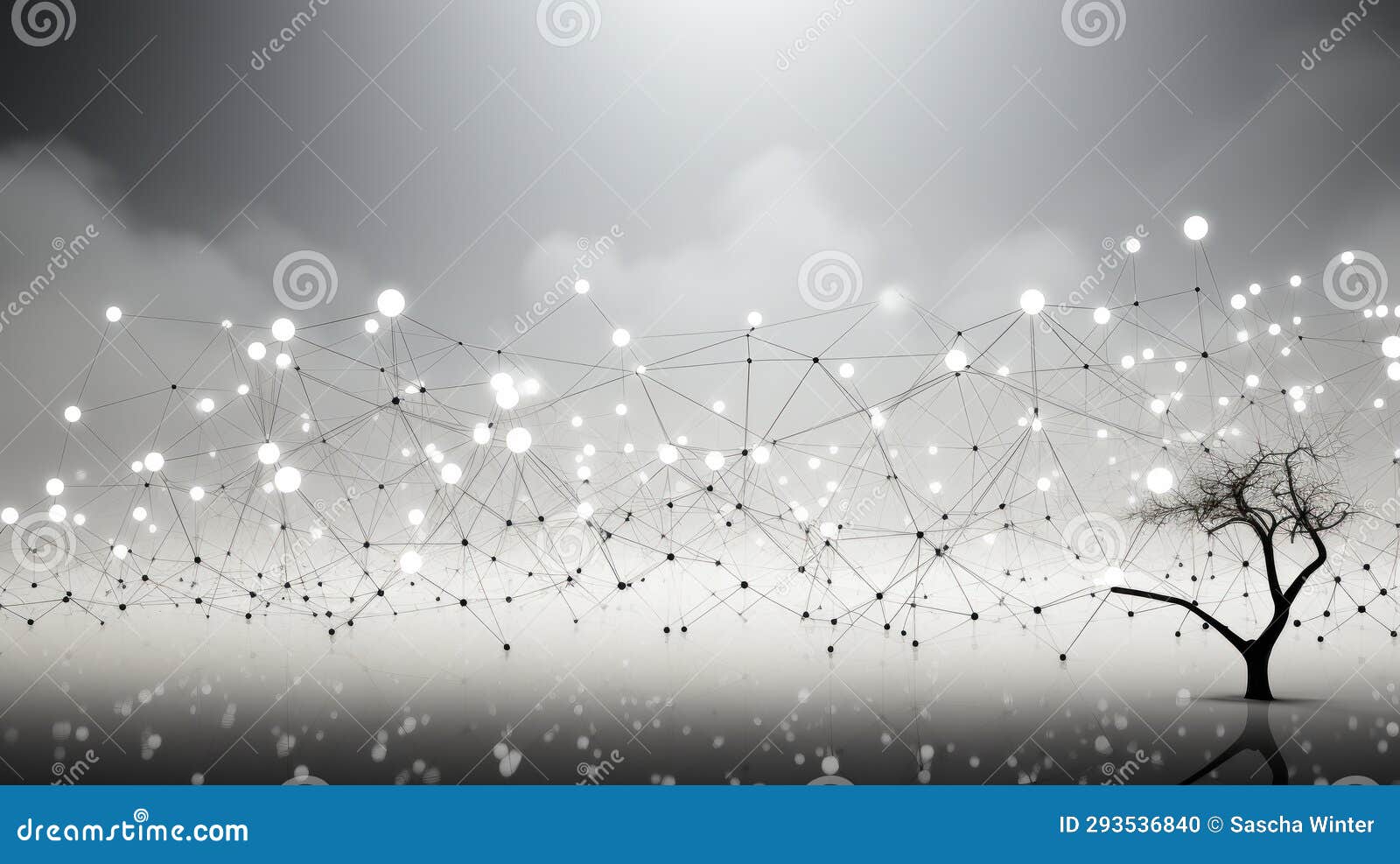 Quantum Nexus: Exploring the Multiverse S Intricate Web Stock Photo ...