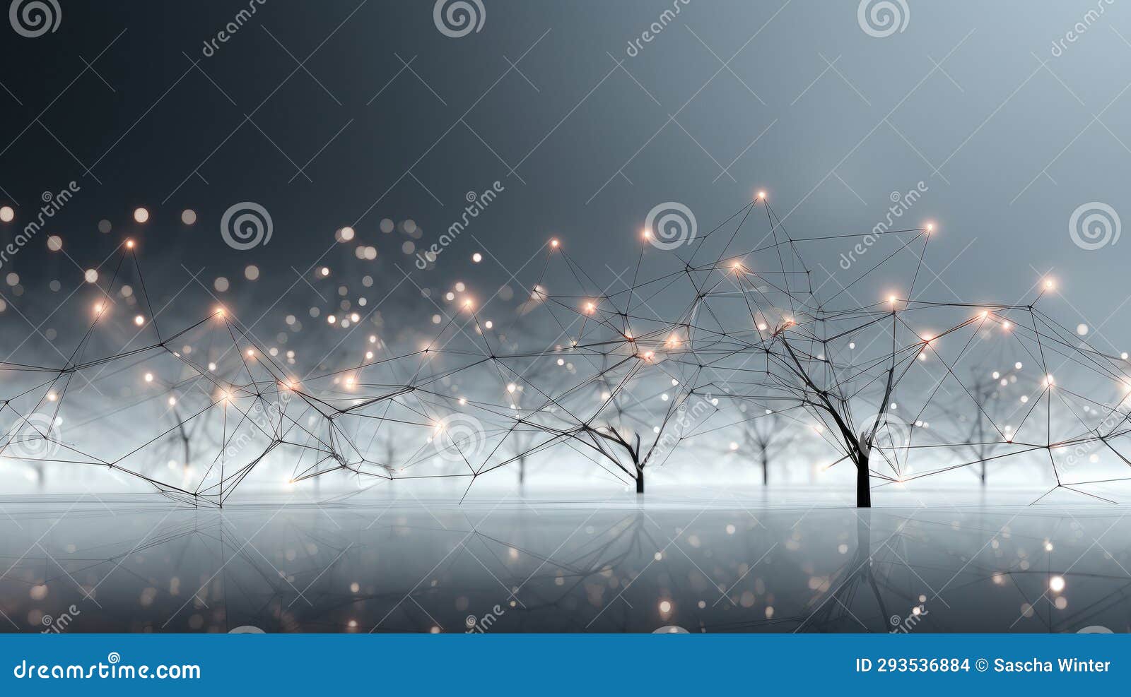 Quantum Nexus: Exploring the Multiverse S Intricate Web Stock Photo ...