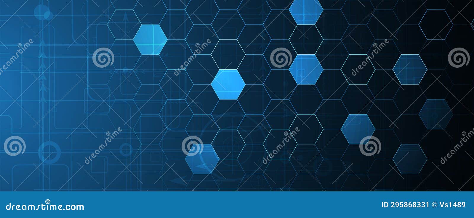 Quantum Processing. Deep Learning Artificial Intelligence. Future New ...