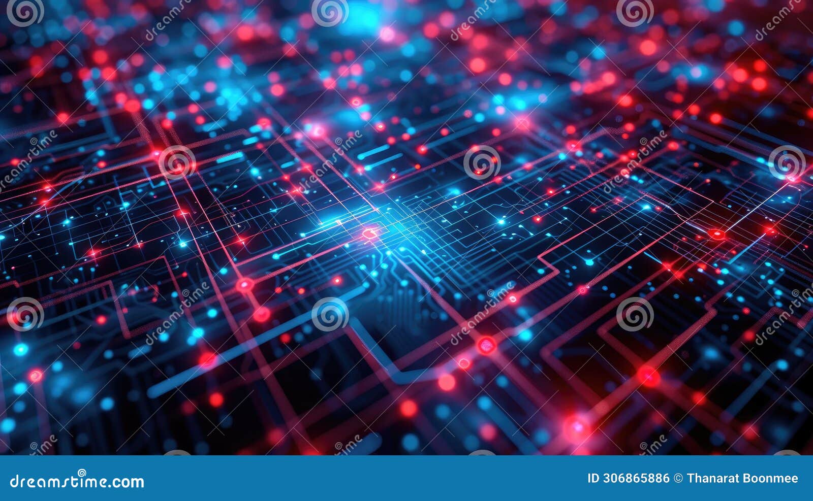 Quantum Processors Converge in an Abstract Tech Background, Unlocking ... Quantum Processors Converge in an Abstract Tech Background, Unlocking ...