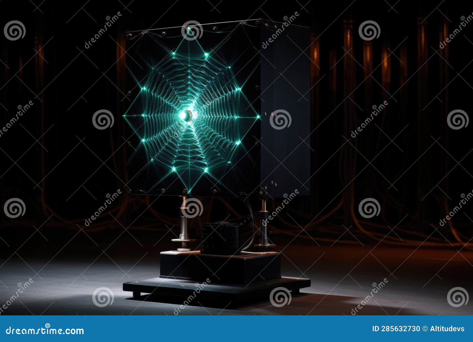 Quantum Radar Mechanism Blueprint On Desk Royalty-Free Stock Image ...