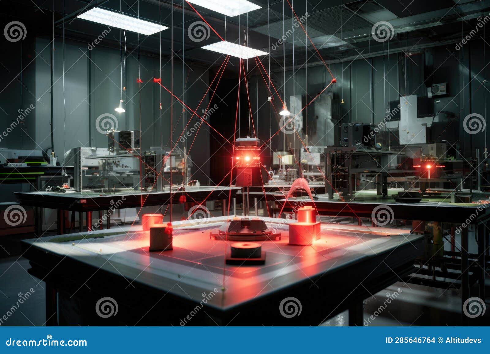 Quantum Radar System in a High-tech Laboratory Stock Photo - Image of ...
