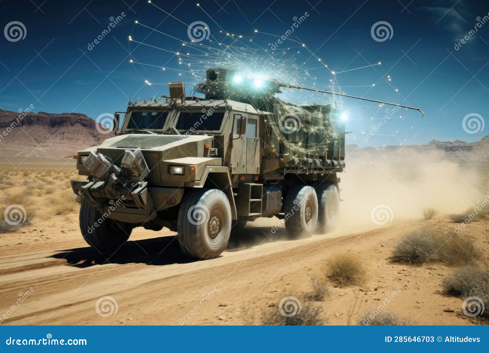 Quantum Radar Mechanism Blueprint On Desk Royalty-Free Stock Image ...