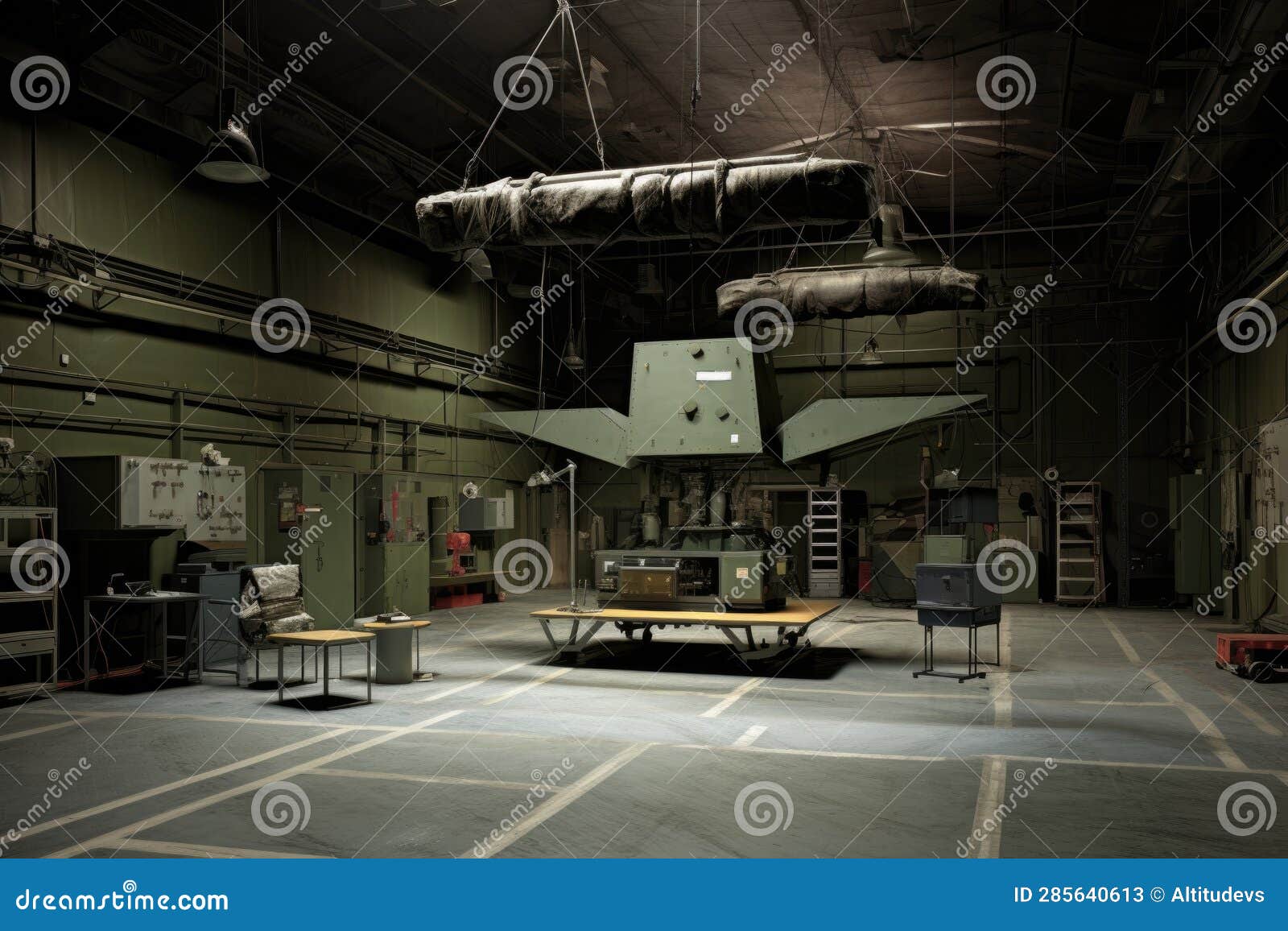 Quantum Radar Mechanism Blueprint On Desk Stock Image | CartoonDealer ...