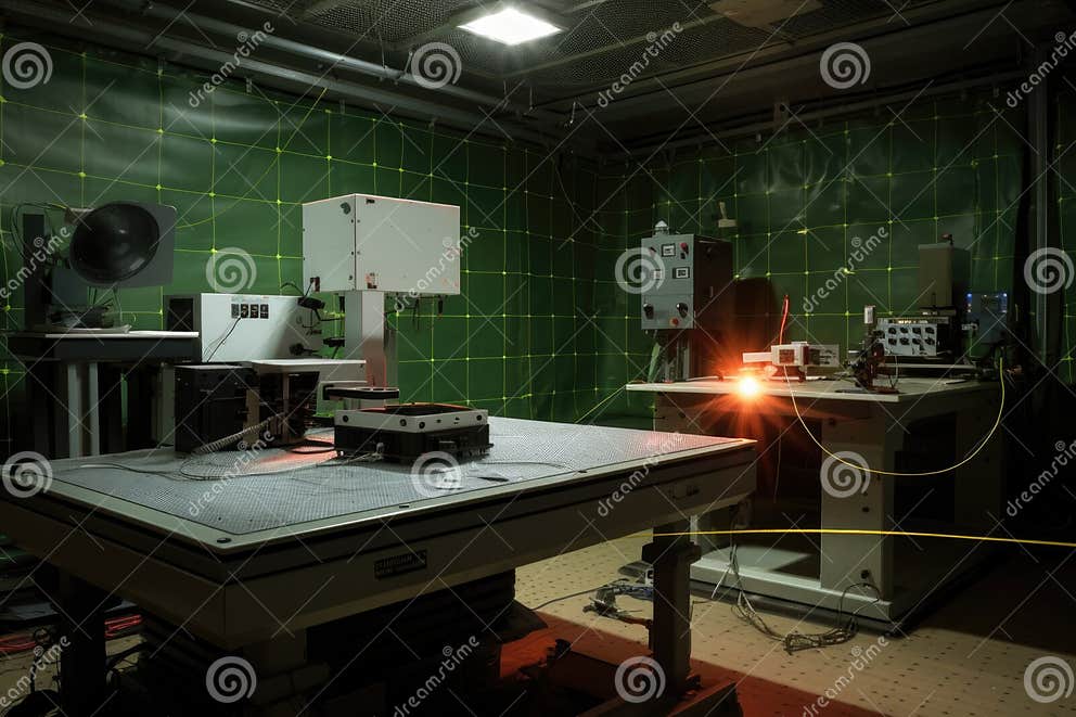 Quantum Radar System in a Secure Laboratory Stock Image - Image of ...