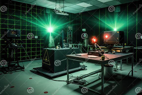 Quantum Radar System in a Secure Laboratory Stock Photo - Image of ...