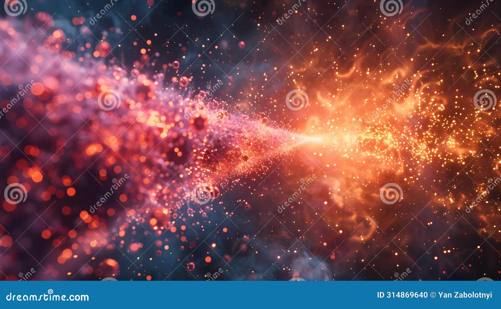 Quantum Spark: Antimatter Genesis. Concept Quantum Physics, Antimatter ...