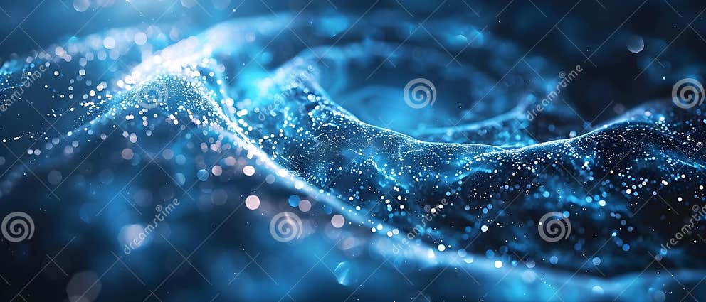 Quantum Swirl: a Symphony of Light and Innovation. Concept Innovation ...