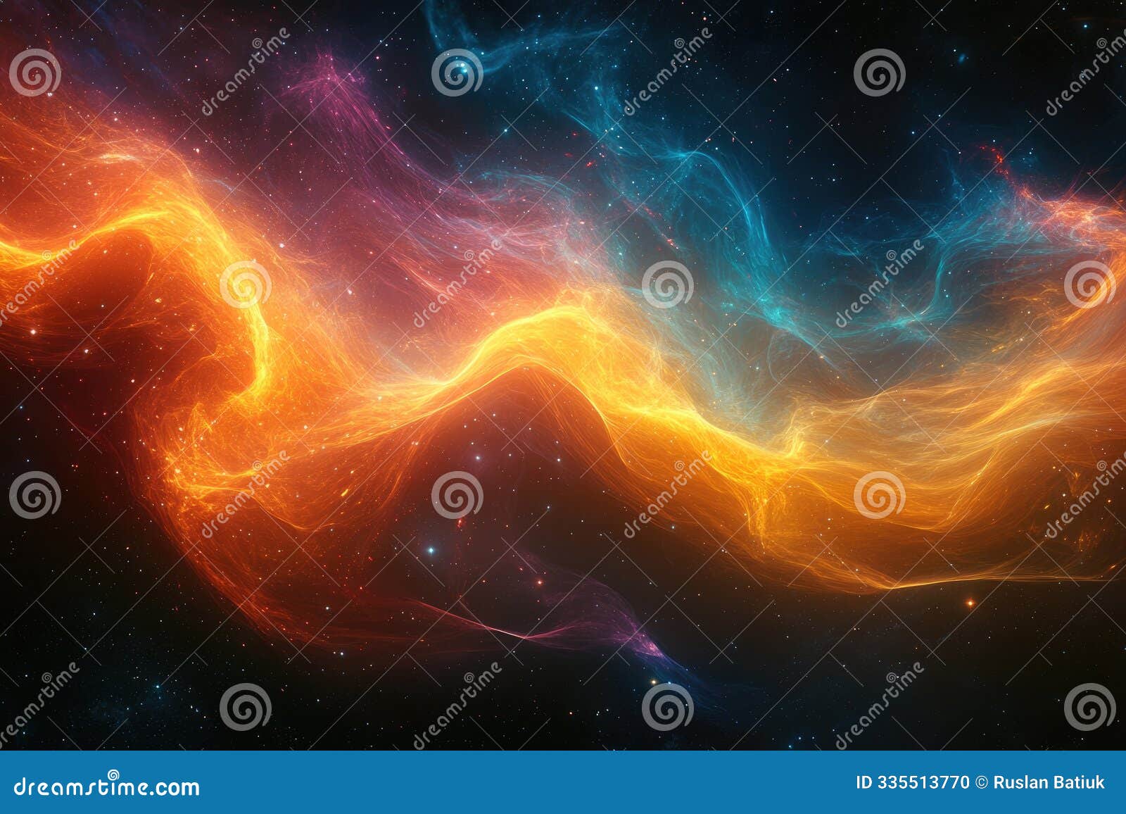 Quantum Threads: Concept of Quantum Strings, Illustrating the Intricate ...