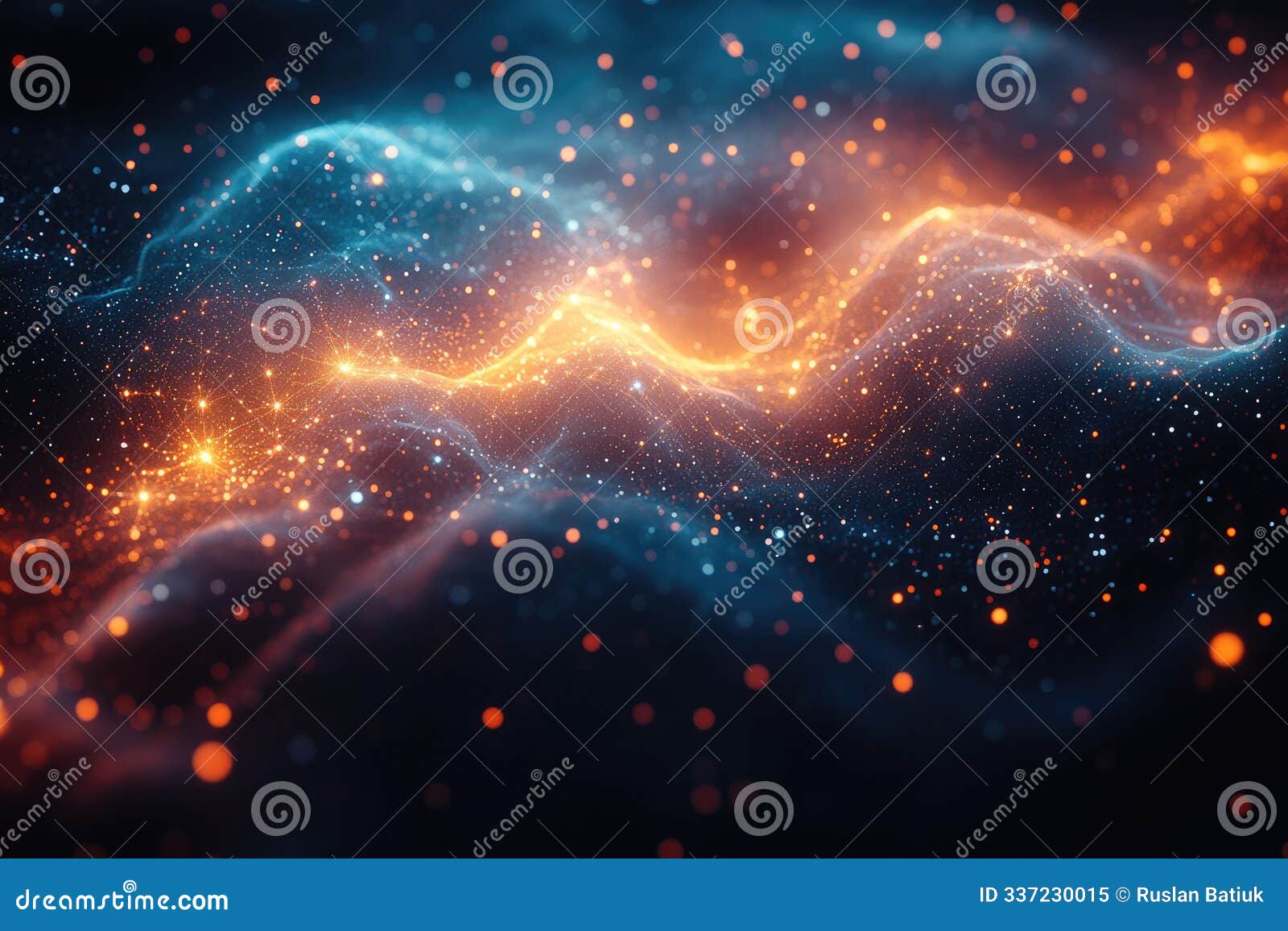 Quantum Threads: Concept of Quantum Strings, Illustrating the Intricate ...