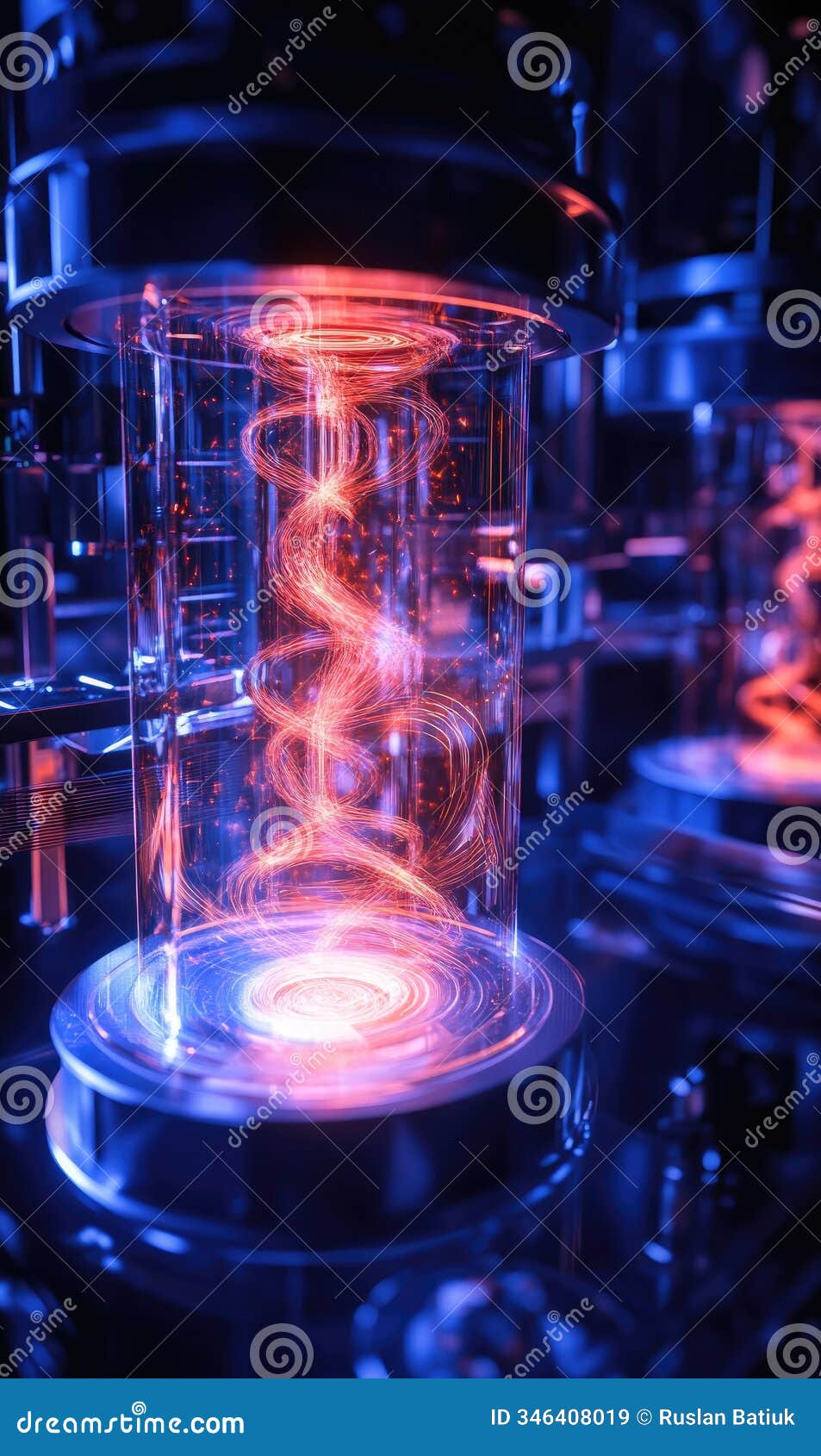 Quantum Threads: Concept of Quantum Strings, Illustrating the Intricate ...