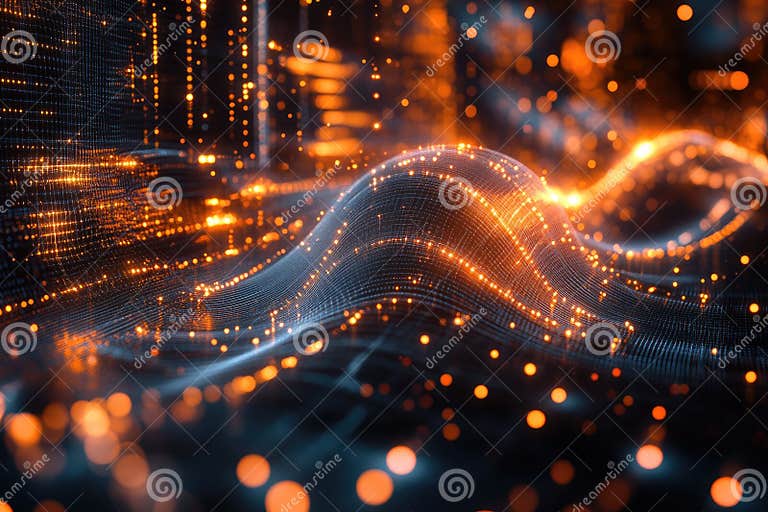 Quantum Threads: Concept of Quantum Strings, Illustrating the Intricate, Invisible Threads that ...