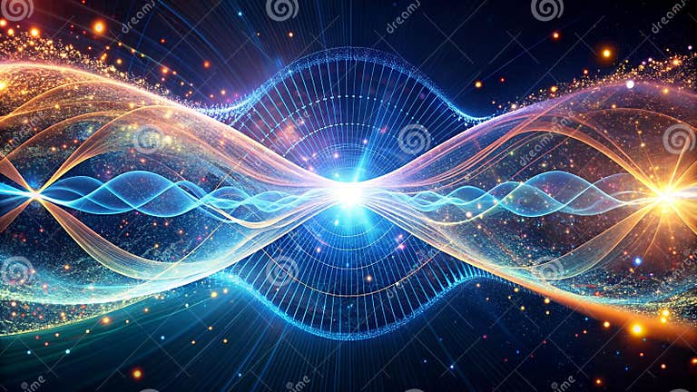Quantum Time Wave: a Rippling Wave of Information and Temporal Distortions Generative AI Stock ...