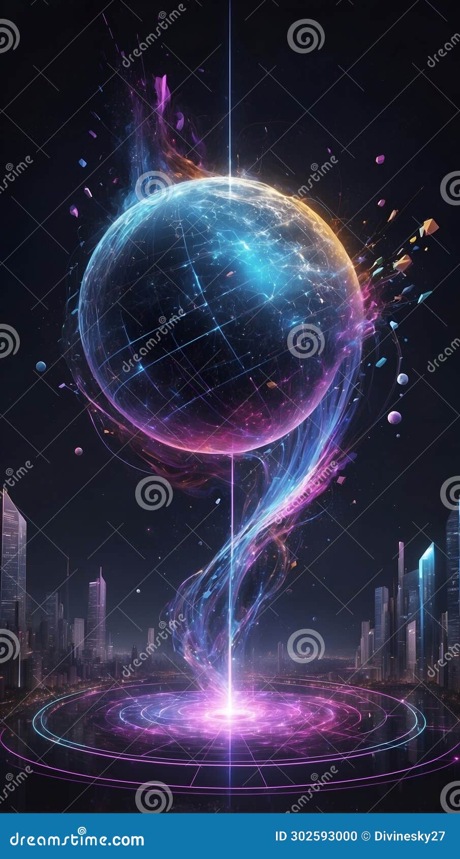 Beyond Speed: QuantumQuotient's Data Frontier. AI Generate Stock Image ... Beyond Speed: QuantumQuotient's Data Frontier. AI Generate Stock Image ...