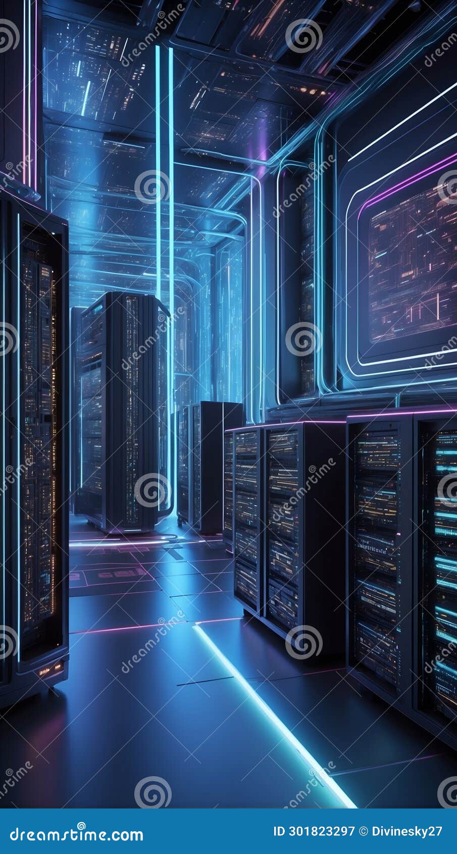 QuantumQuotient S Data Utopia: a 3D Dreamscape Unveiled. AI Generate ...