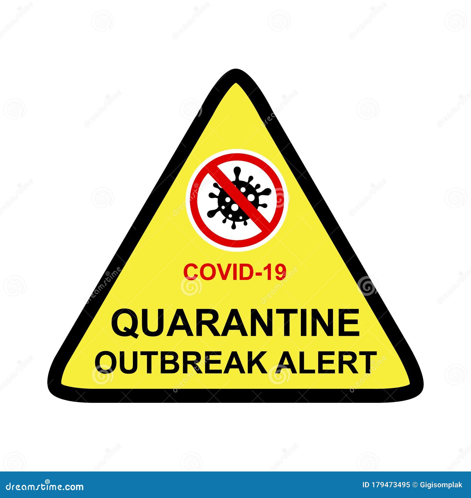 Vector Cutting Sticker, Vector 4 Different Style Sign Caution Warning ...