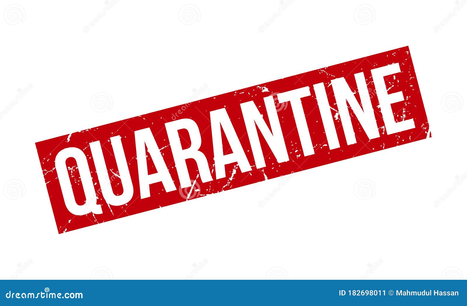 Quarantine Rubber Stamp. Red Quarantine Rubber Grunge Stamp Seal Vector ...