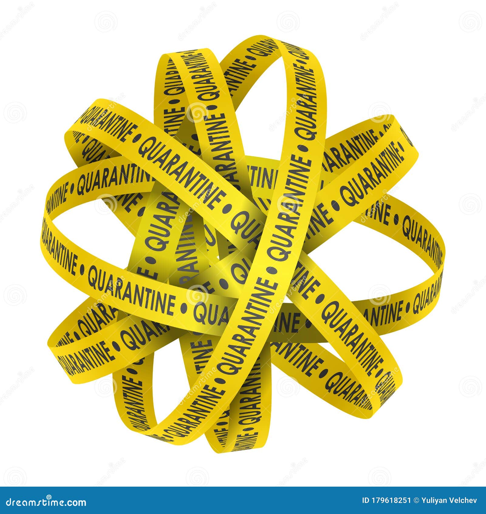 Quarantine tapes stock vector. Illustration of coronavirus - 179618251