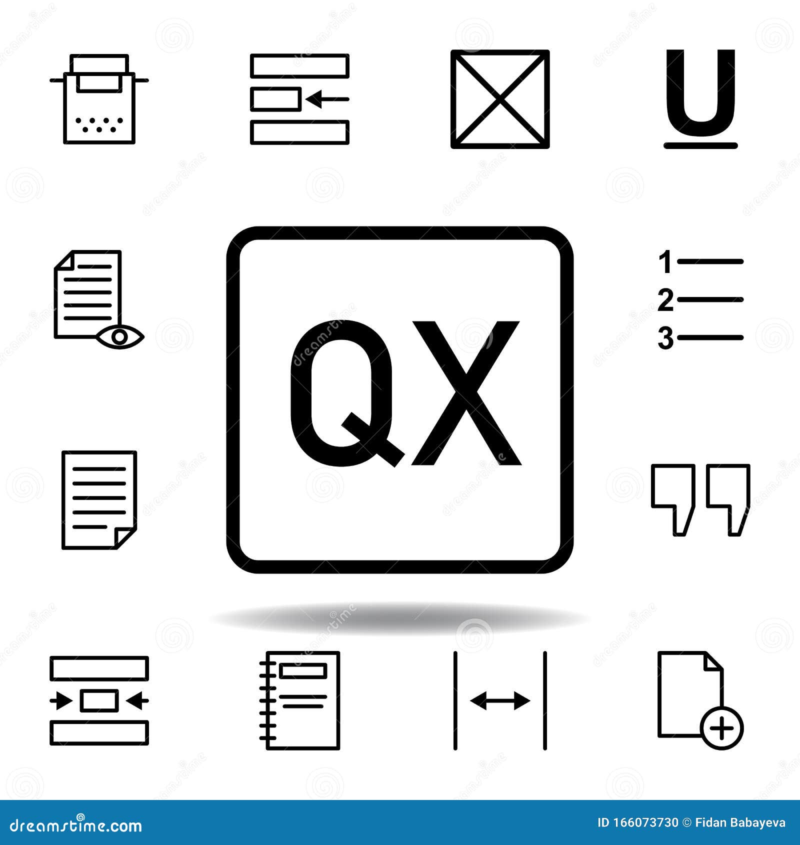 Quark Icon Vector Isolated On White Background, Quark Sign , Sign And ...