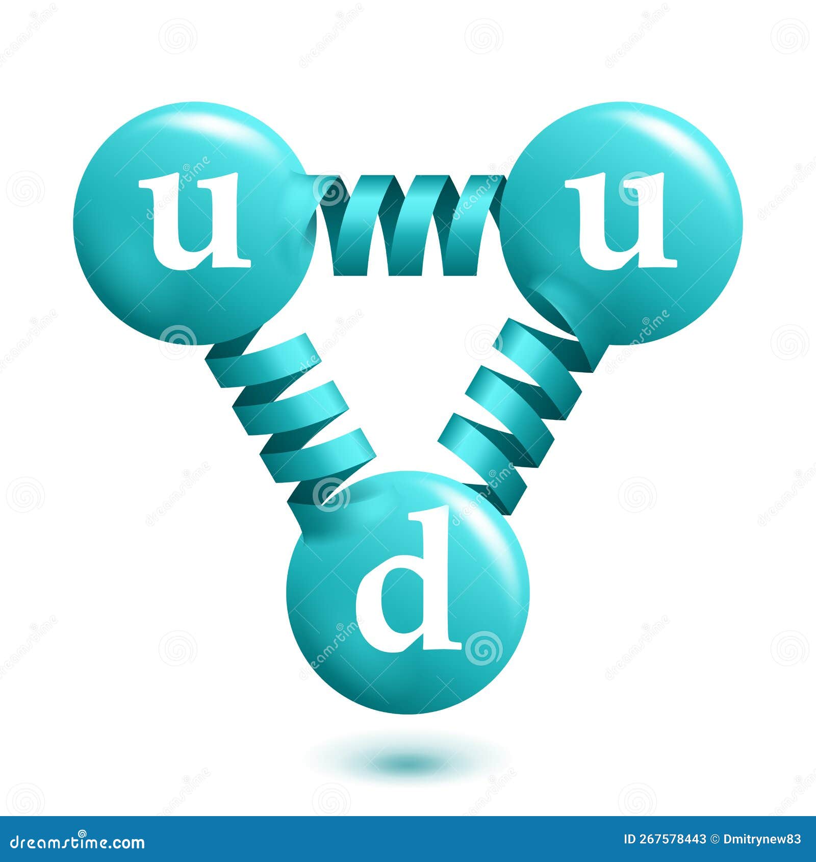 Quark Icon Vector Isolated On White Background, Quark Sign , Sign And ...