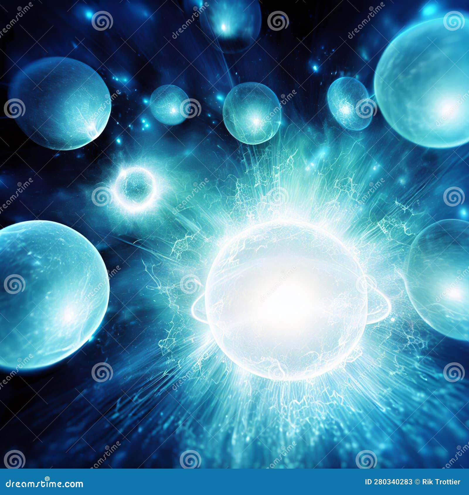 Quarks stock illustration. Illustration of components - 280340283