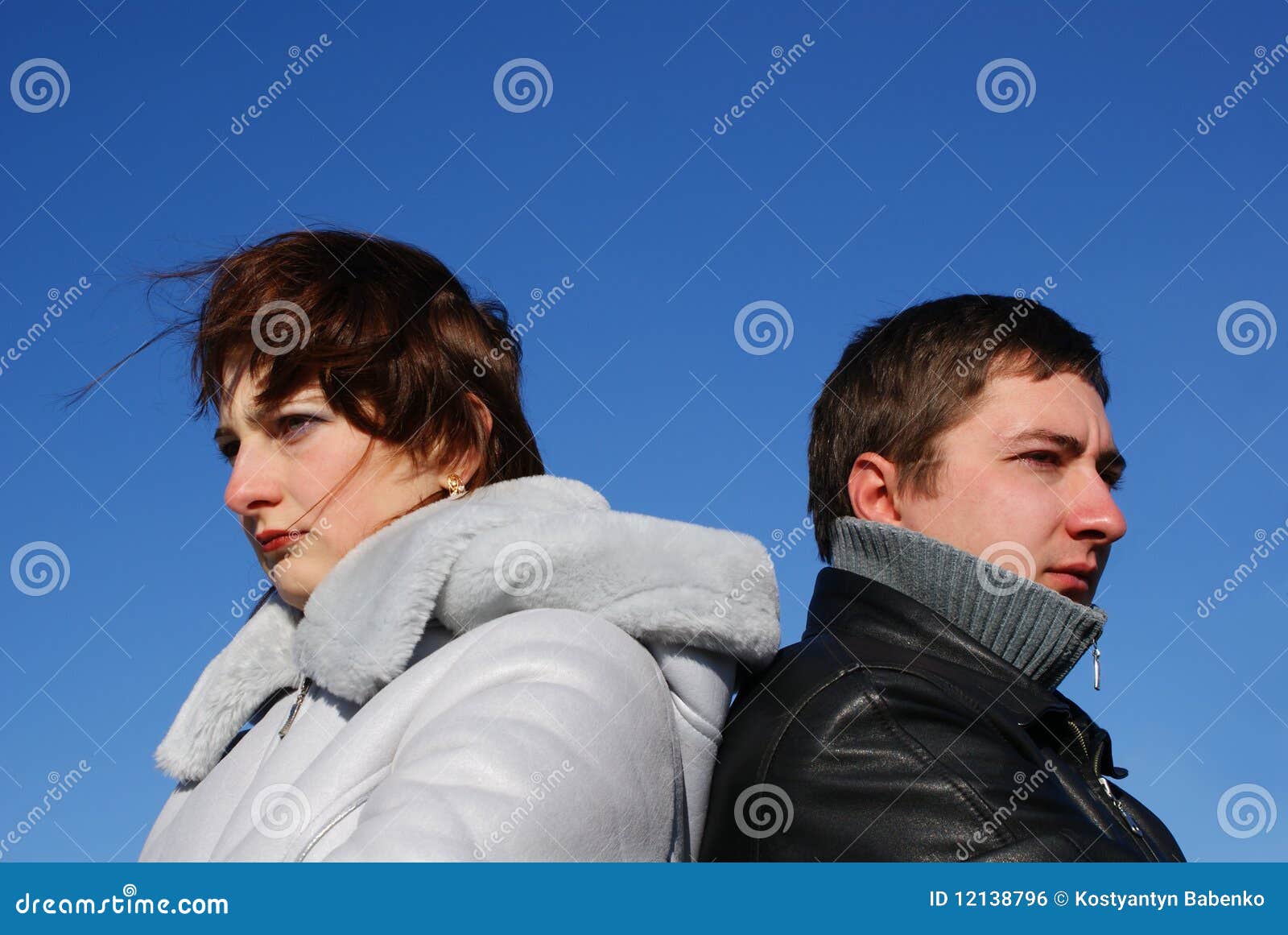 Quarrel stock photo. Image of relation, isolated, senior - 12138796