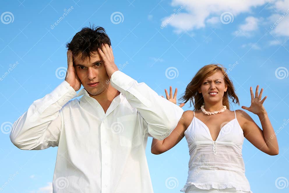 The quarrel stock image. Image of husband, human, family - 2726099